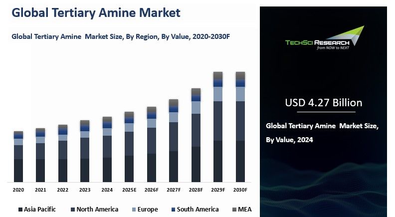 Tertiary Amine Market By Size, Share, Trends, Growth, and Forecast 2030